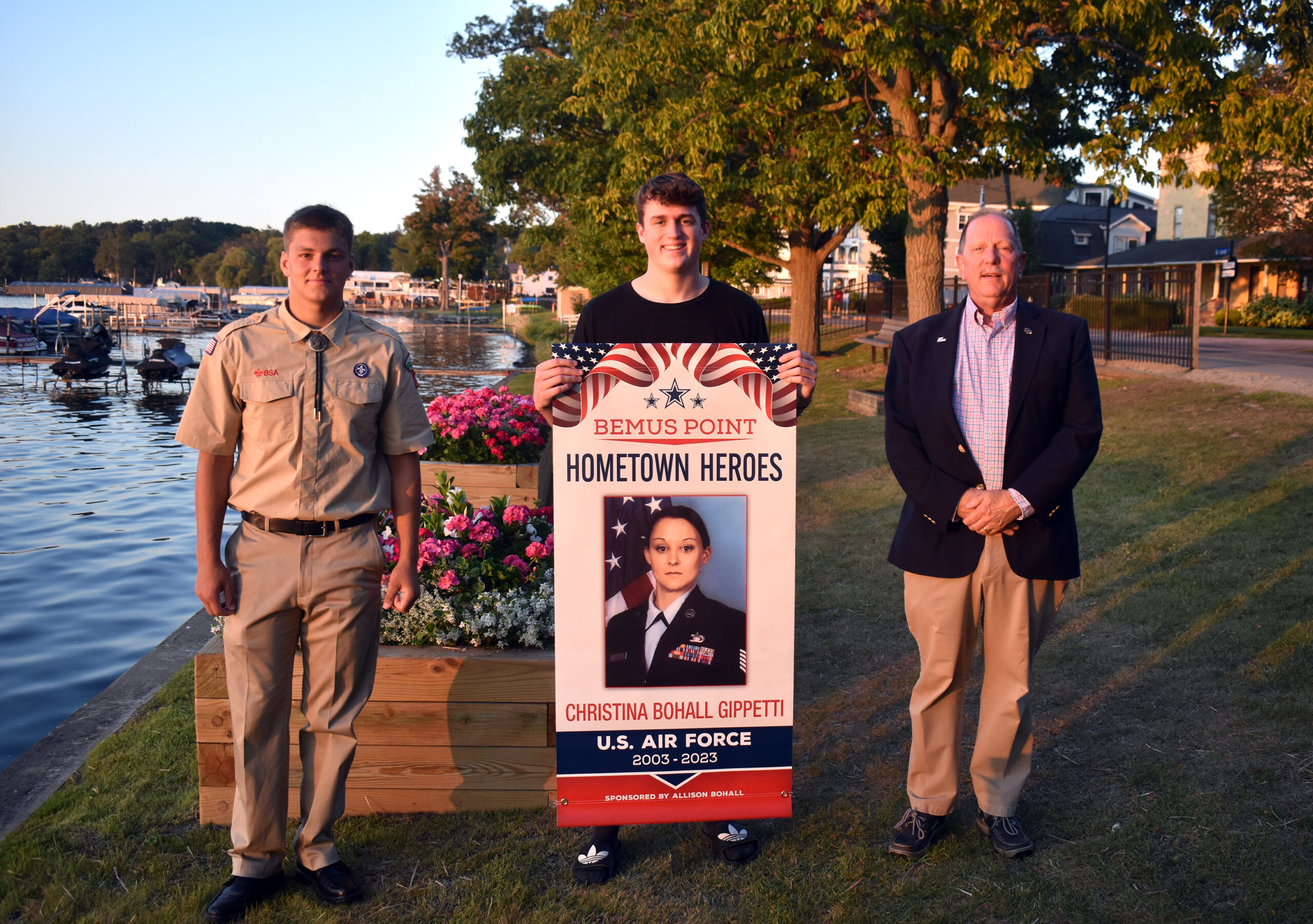Eagle Scout projects ‘beautify’ Bemus Point, honor vets | News, Sports ...